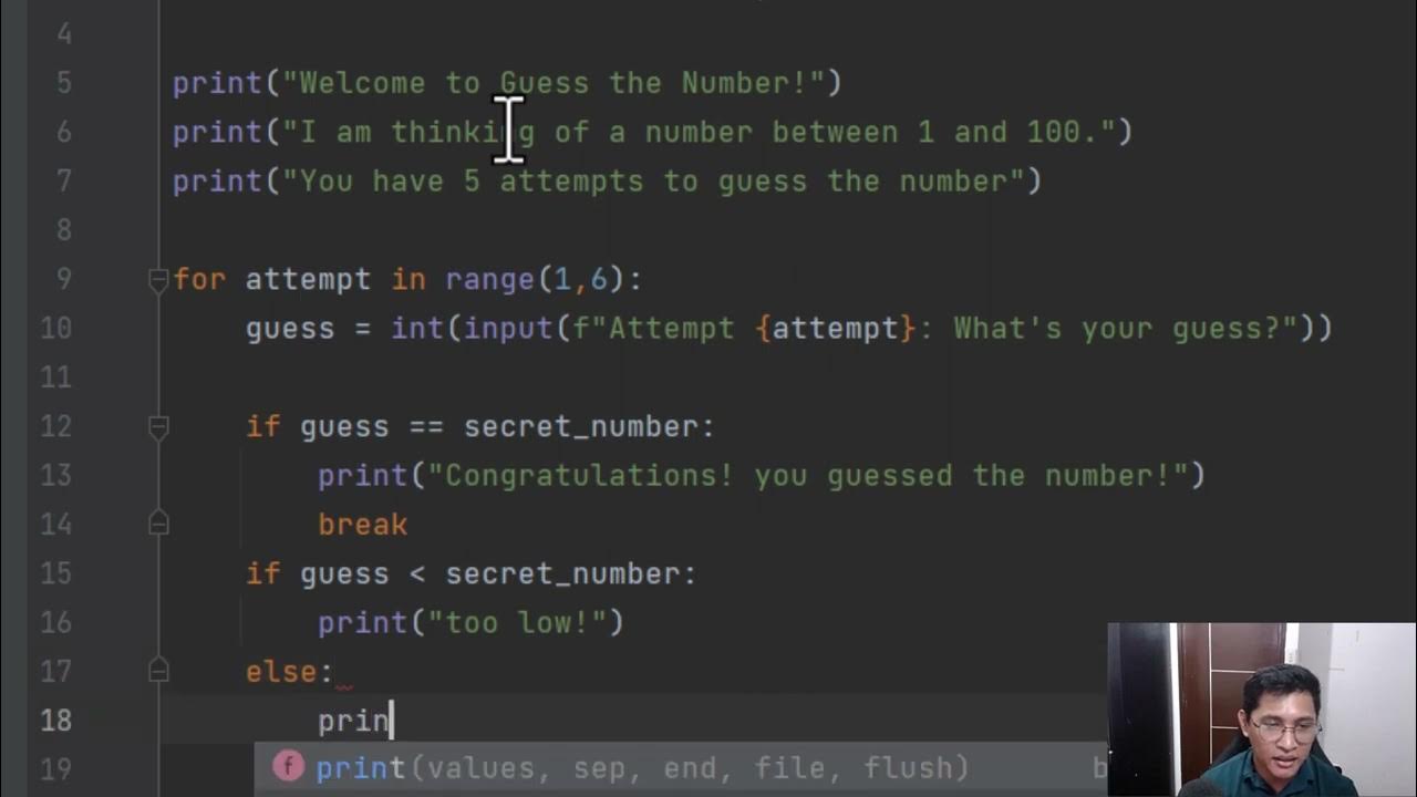Let's Play Guess the Number Game in Python | Fun Programming Tutorial for Beginners | Tagalog ...