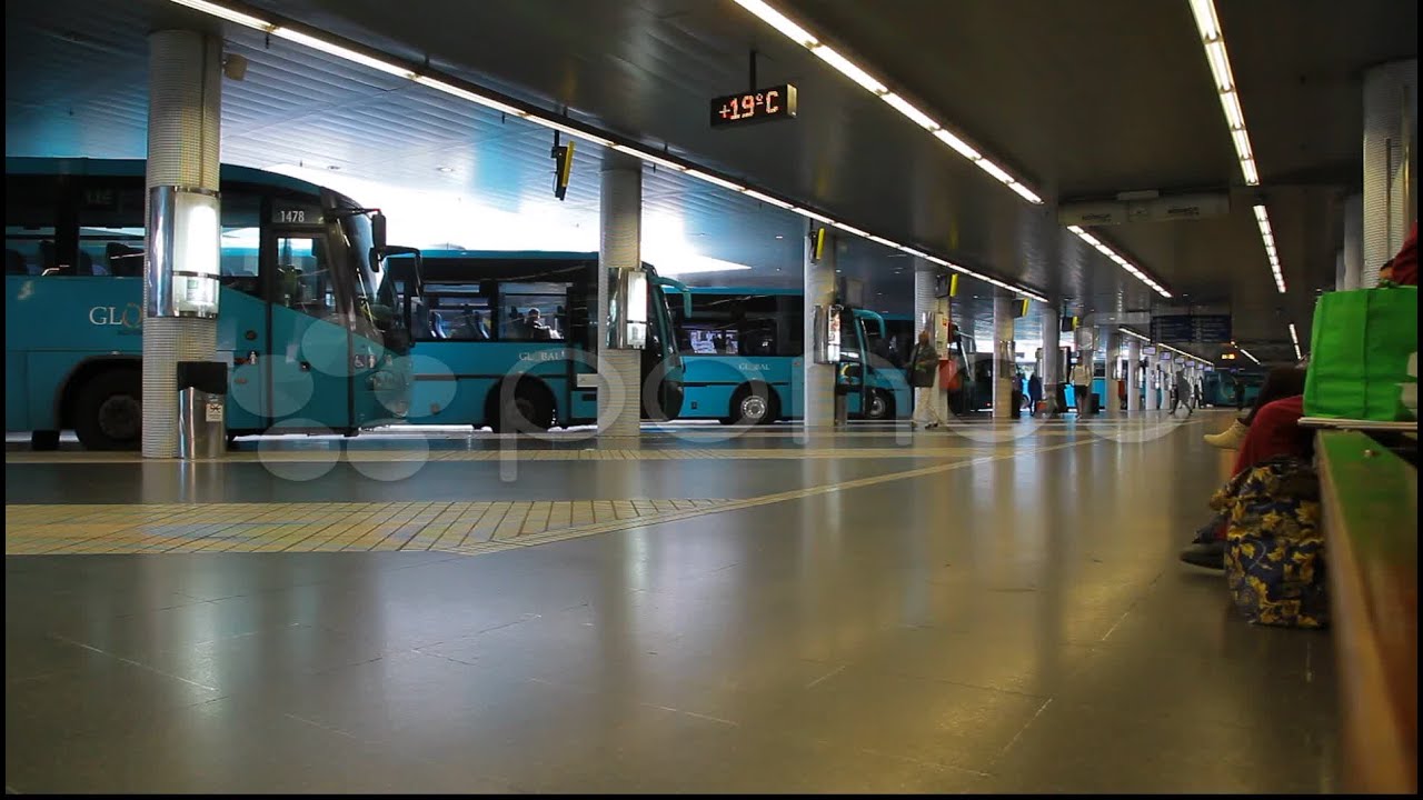 San Telmo Guaguas Central Bus Station Las Palmas De Gran Canaria Spain ...