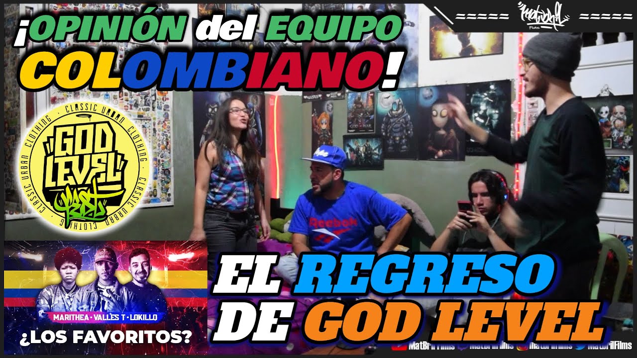 El REGRESO De GOD LEVEL COLOMBIANOS OPINAN Del TEAM De VALLES T el-regreso-de-god-level-colombianos-opinan-del-team-de-valles-t