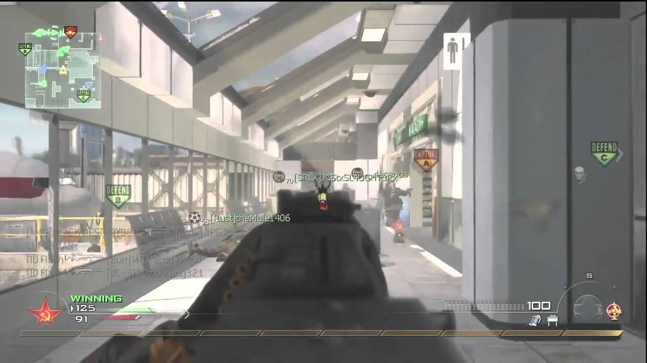 MW2- How To Get An Easy Nuke on Terminal - YouTube