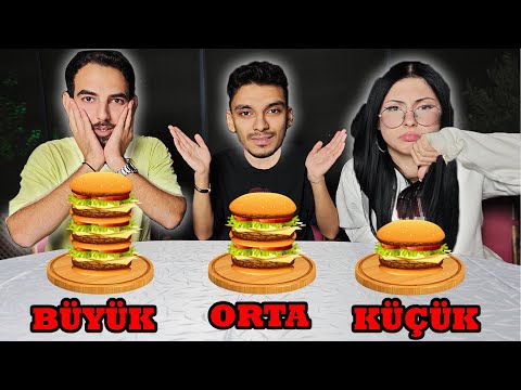 EYLÜL LAL İLE BÜYÜK-ORTA-KÜÇÜK YEMEK YARIŞMASI (5000TL ÖDÜLLÜ) W/@EylülLal | BERKE TEKER
