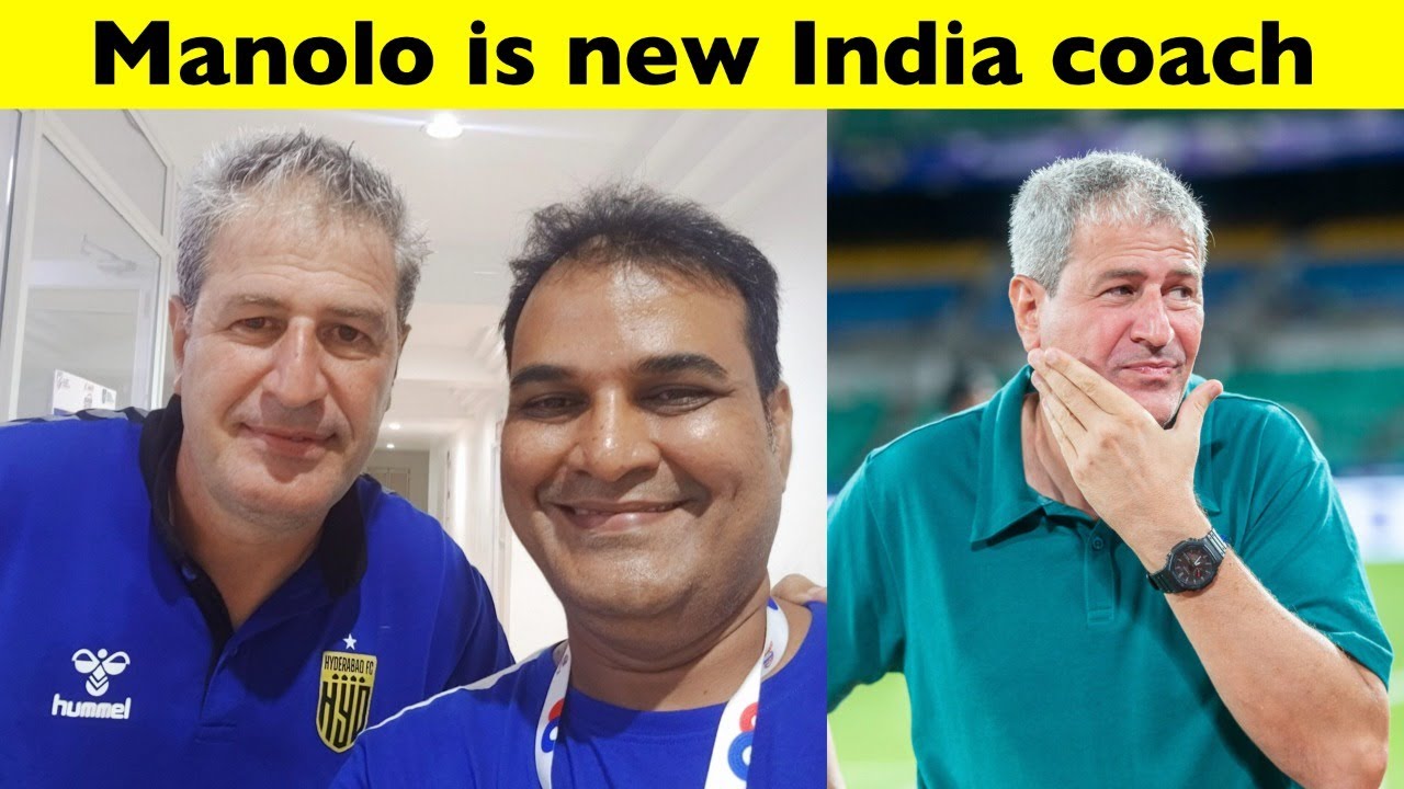 Manolo is Indian football team coach - YouTube