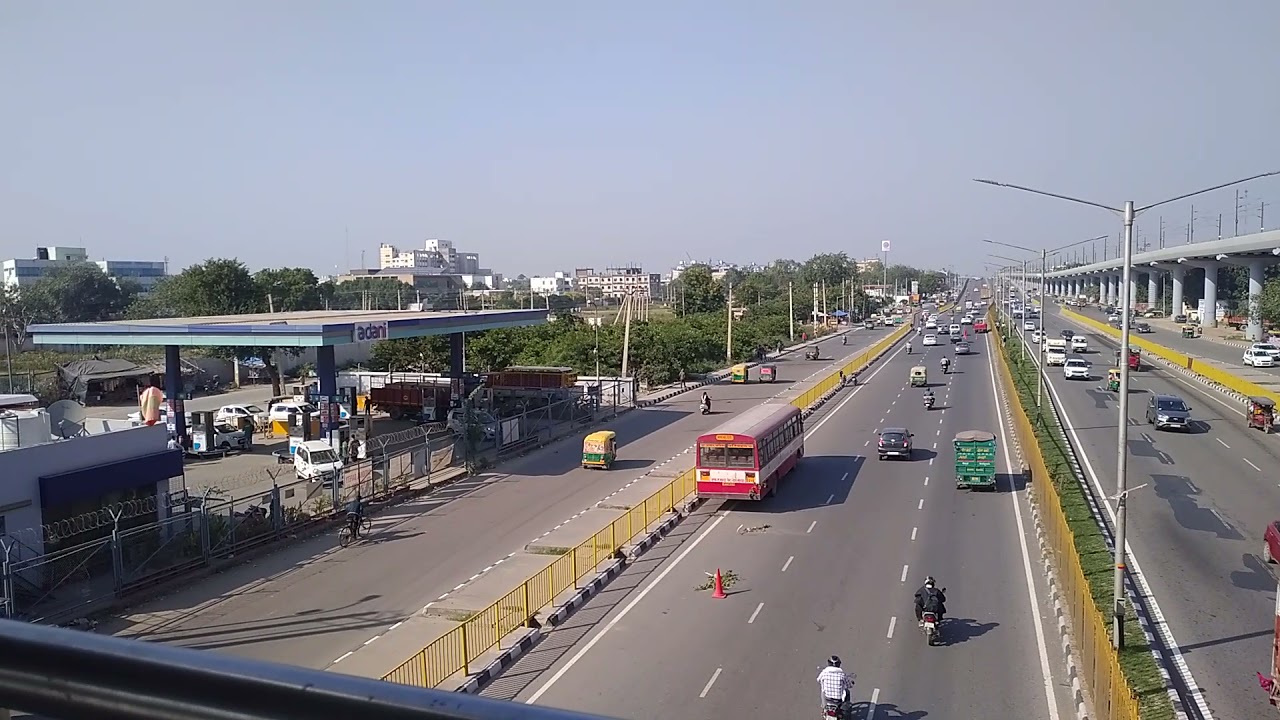 Bata Chowk Metro station # Delhi metro# Faridabad, Haryana , near ADANI ...