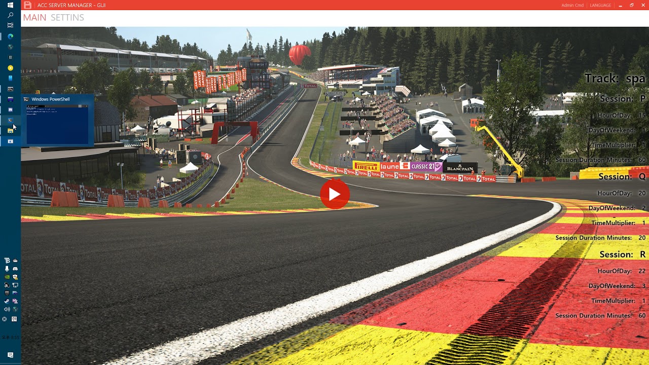 ACC SERVER MANAGER - GUI v0.4 (DEVELOP DEMO) - YouTube