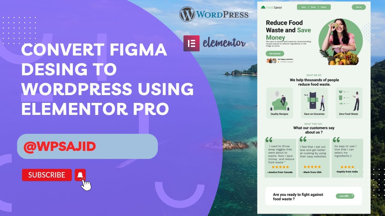 Step-by-Step Figma to WordPress Conversion with Elementor Pro - YouTube