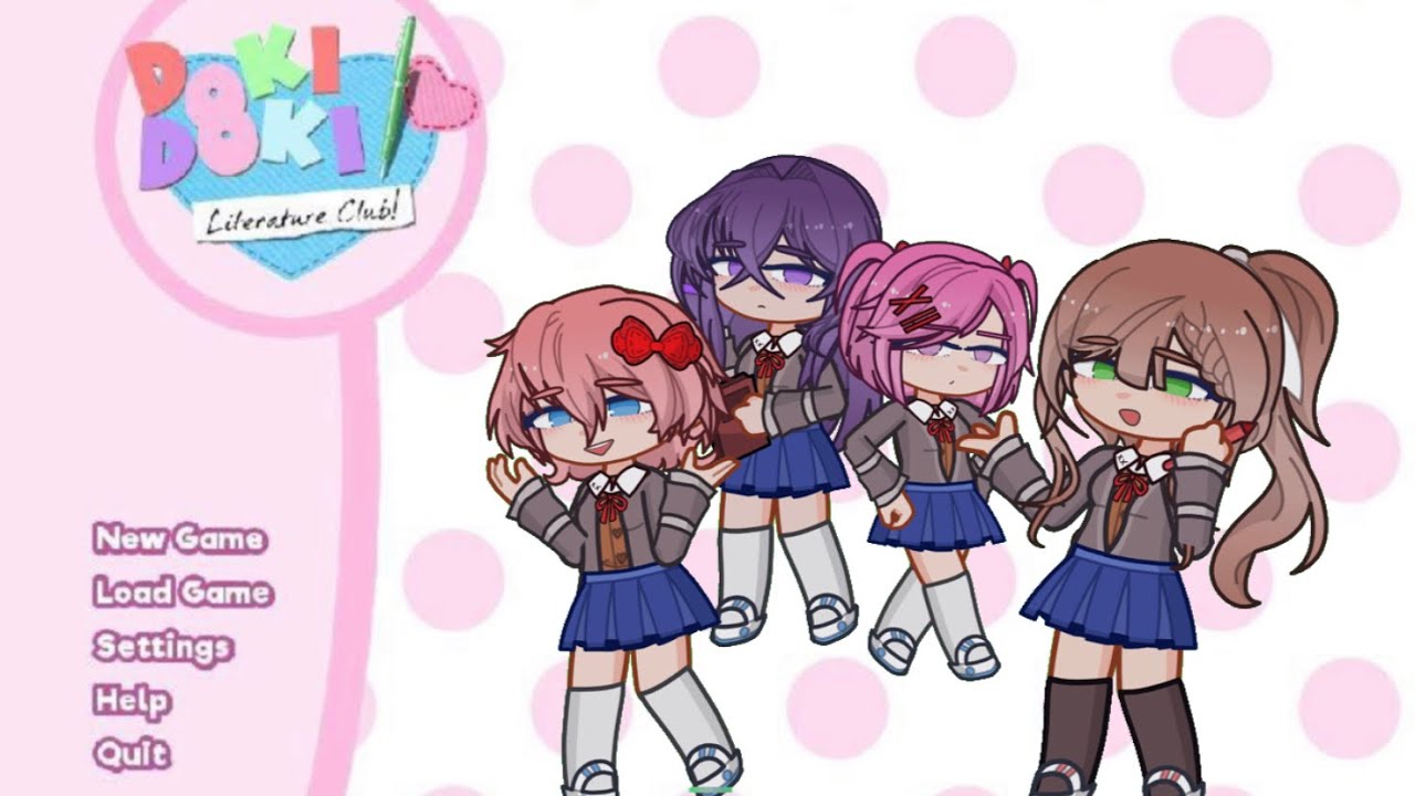Doki Doki Literature club! [Gl2] #gachalife2 #ddlc - YouTube