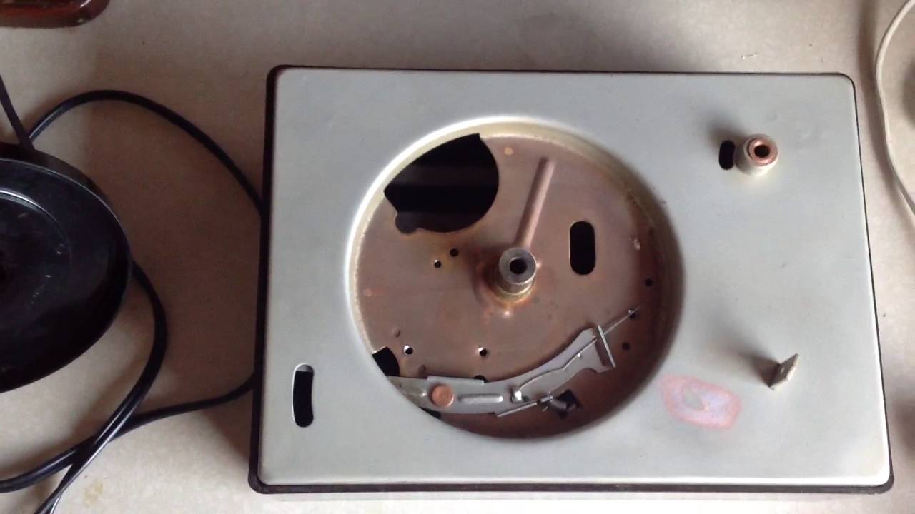 RCA-Victor 45-J-2 Restoration Part One. 45 rpm Record Player - YouTube