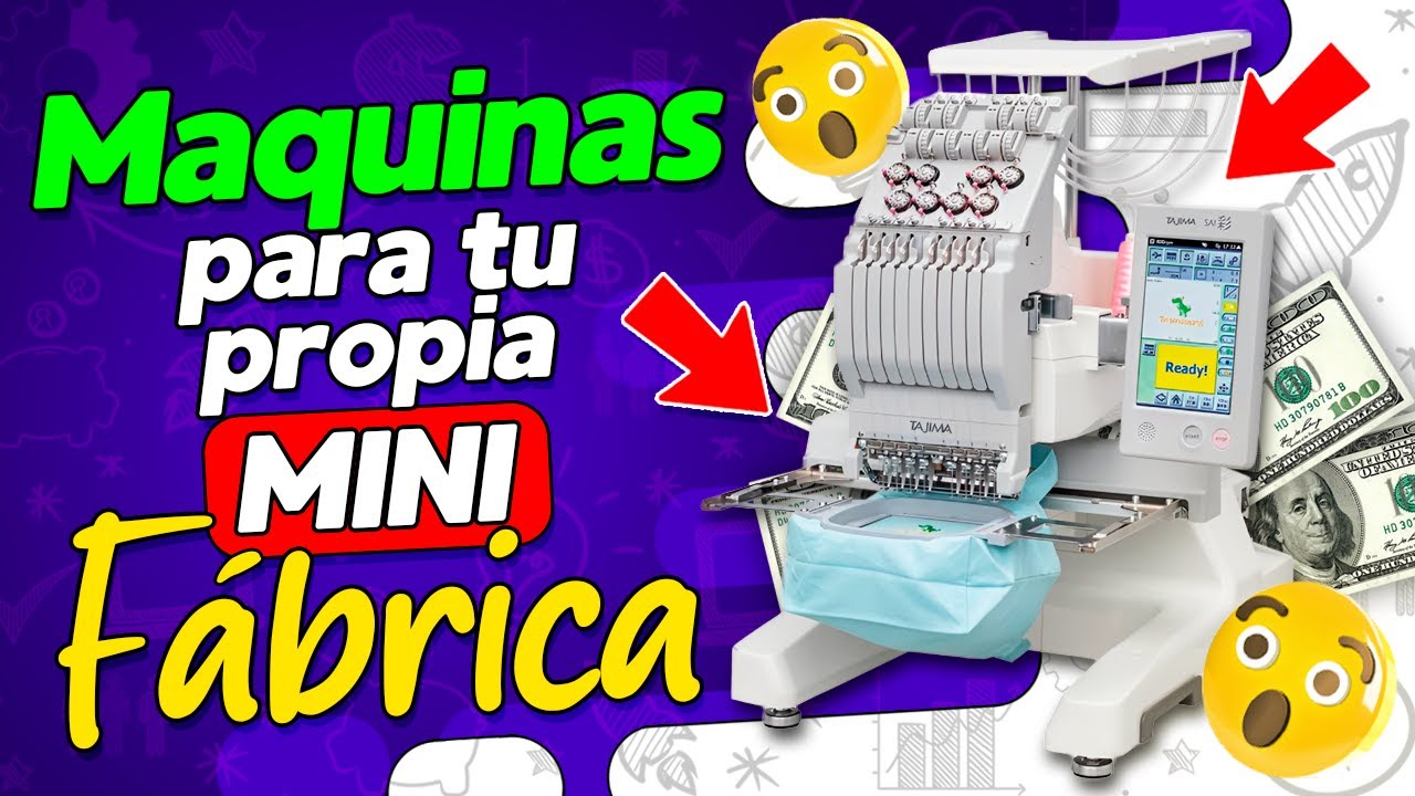 MÁQUINAS Para INICIAR Tu Propia MINI FÁBRICA - YouTube