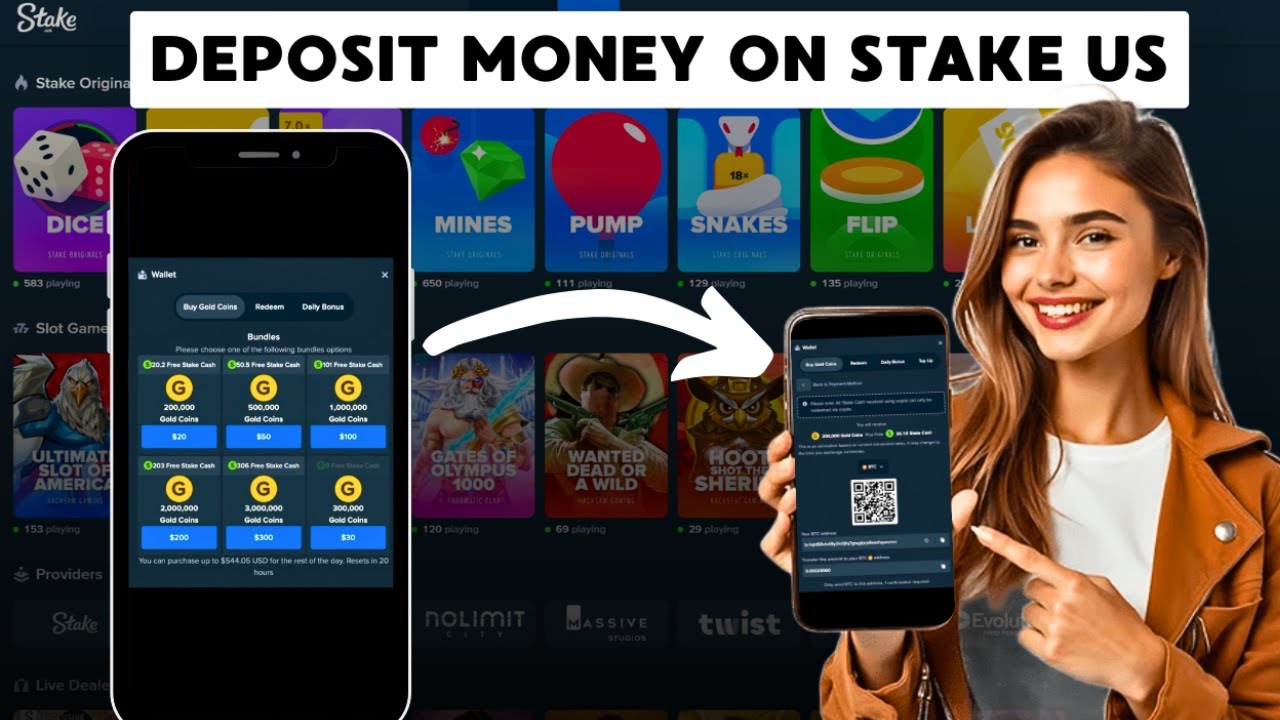 How to Deposit Money on Stake US | Methods, Timelines & Limits - YouTube