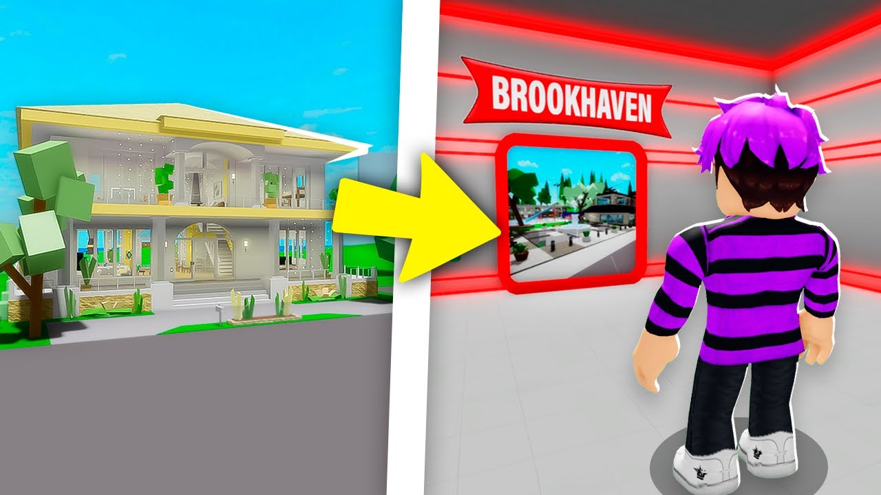 ALL THE SECRETS of the NEW HOUSE in BROOKHAVEN - YouTube