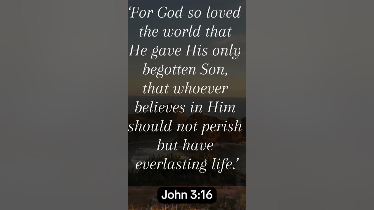 Verse Of The Day John 3 Vs 16 YouTube verse-of-the-day-john-3-vs-16-youtube