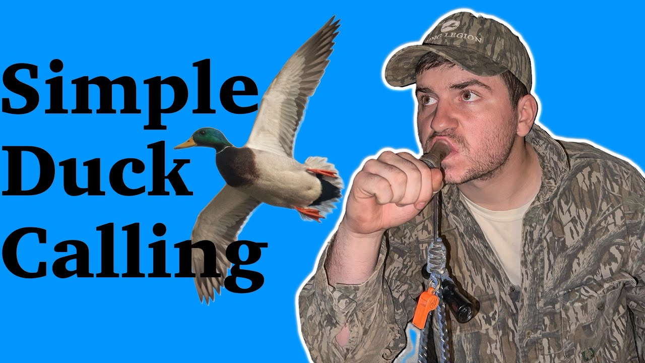 HOW TO BLOW A DUCK CALL (BEGINNER) | Trickey Outdoors - YouTube