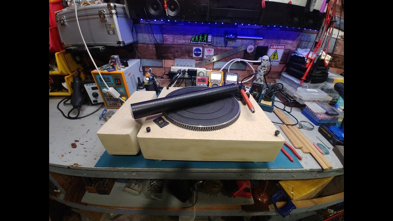 diy audio #vlog building a plinth part 4 *black laminate* - YouTube