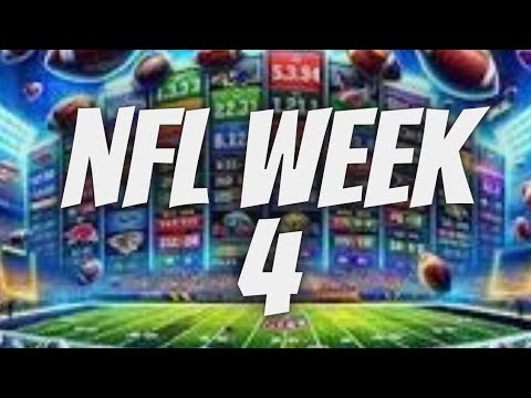 NFL Week 4 FULL Predictions & Bets - Picks & Analysis + Underdogs - YouTube