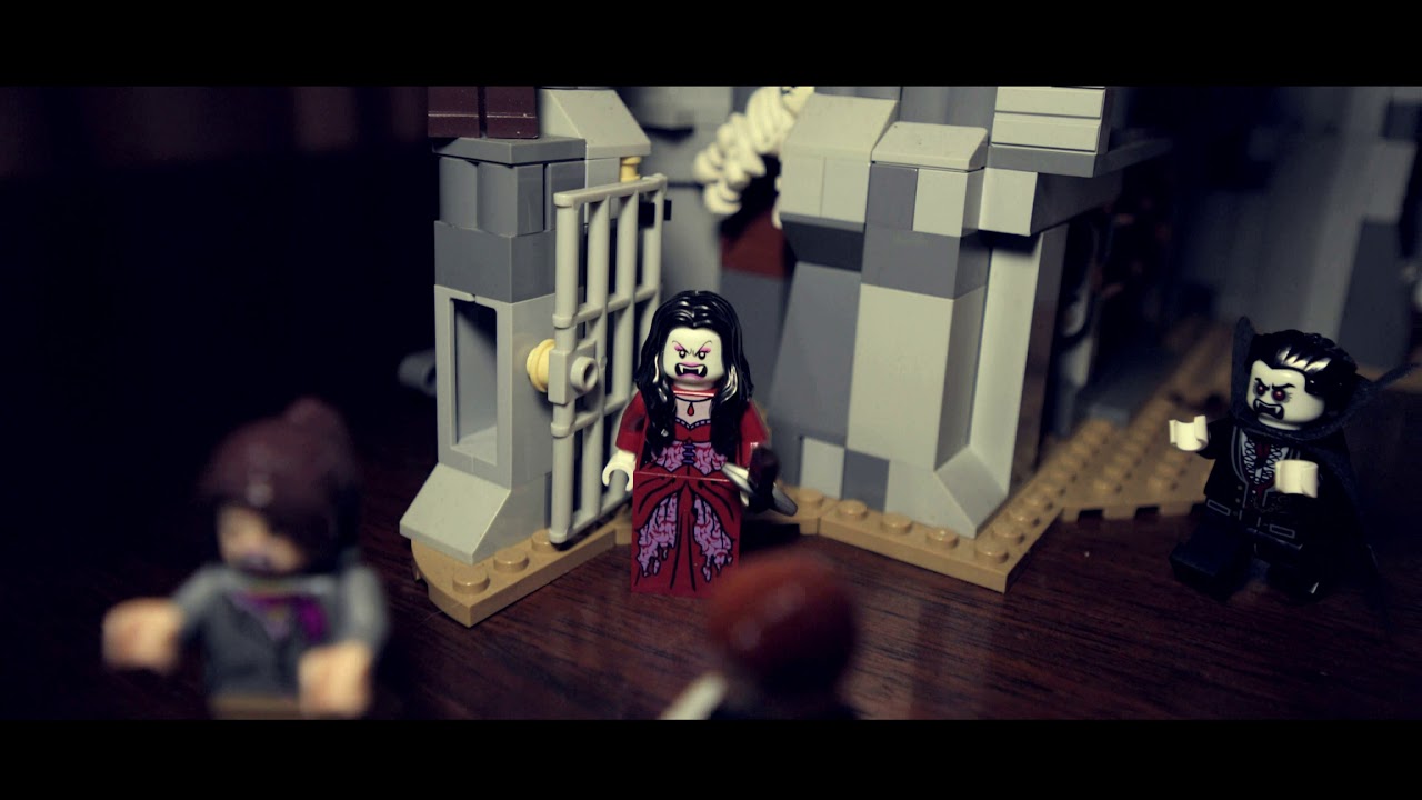 Lego Halloween- Vampire Castle, Haunted Mansion Monsters and Ghosts ...