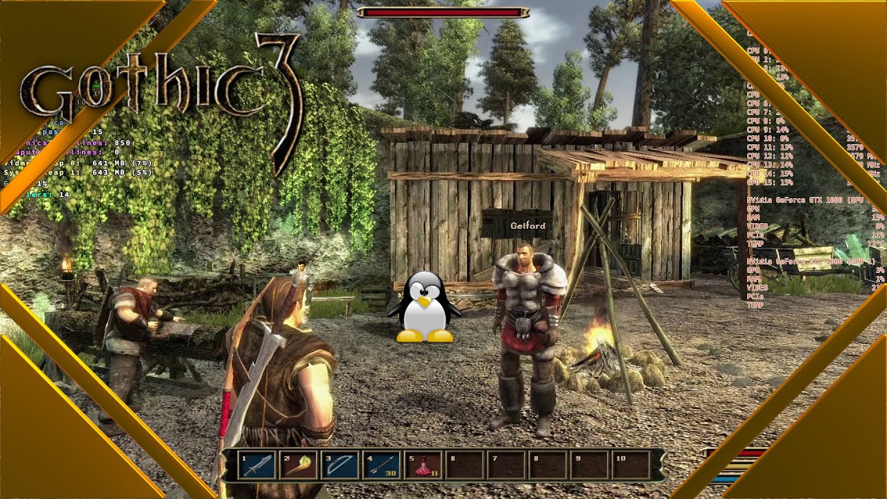 [Showcase] Gothic 3: Enhanced Edition [Linux/Wine/DXVK/Lutris] - YouTube