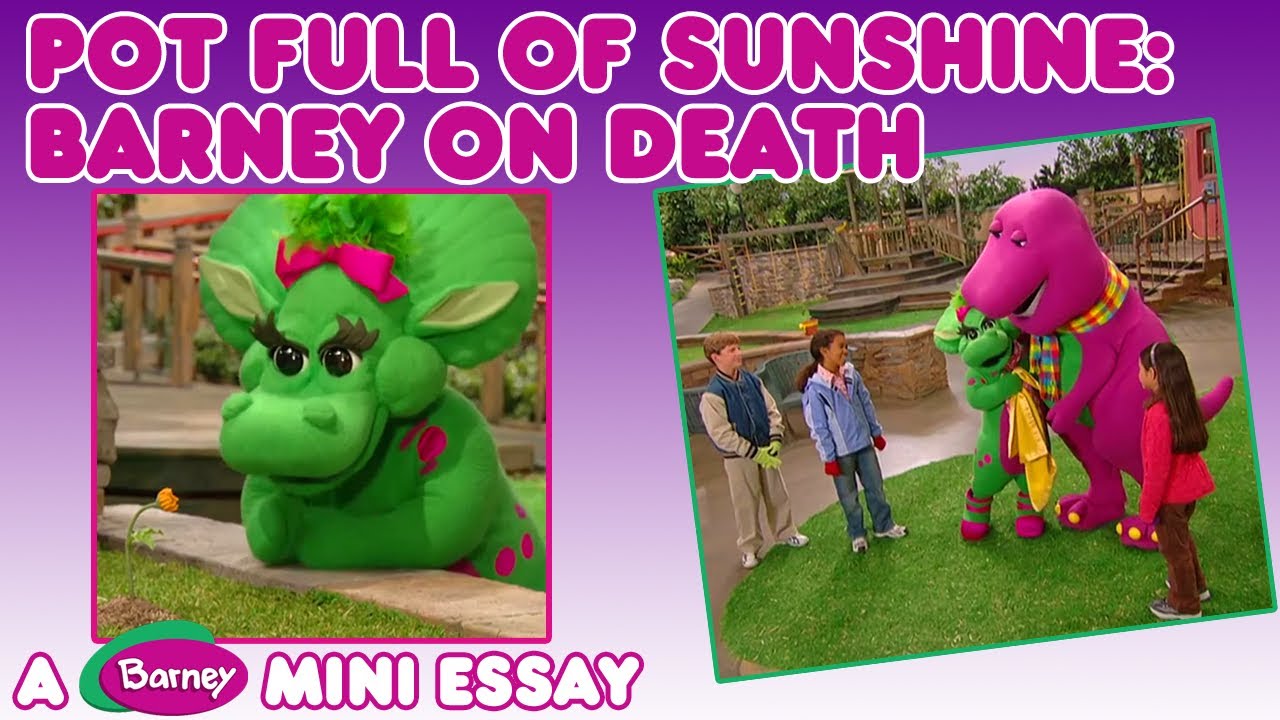 That Time Barney Tackled Death (Video Essay) - YouTube