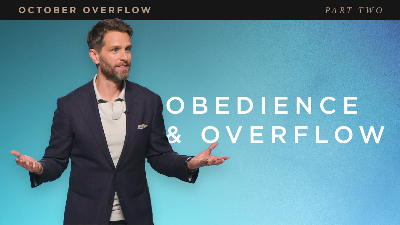 October Overflow Pt. 2 "Obedience and Overflow" | Jeremy Pearsons - YouTube