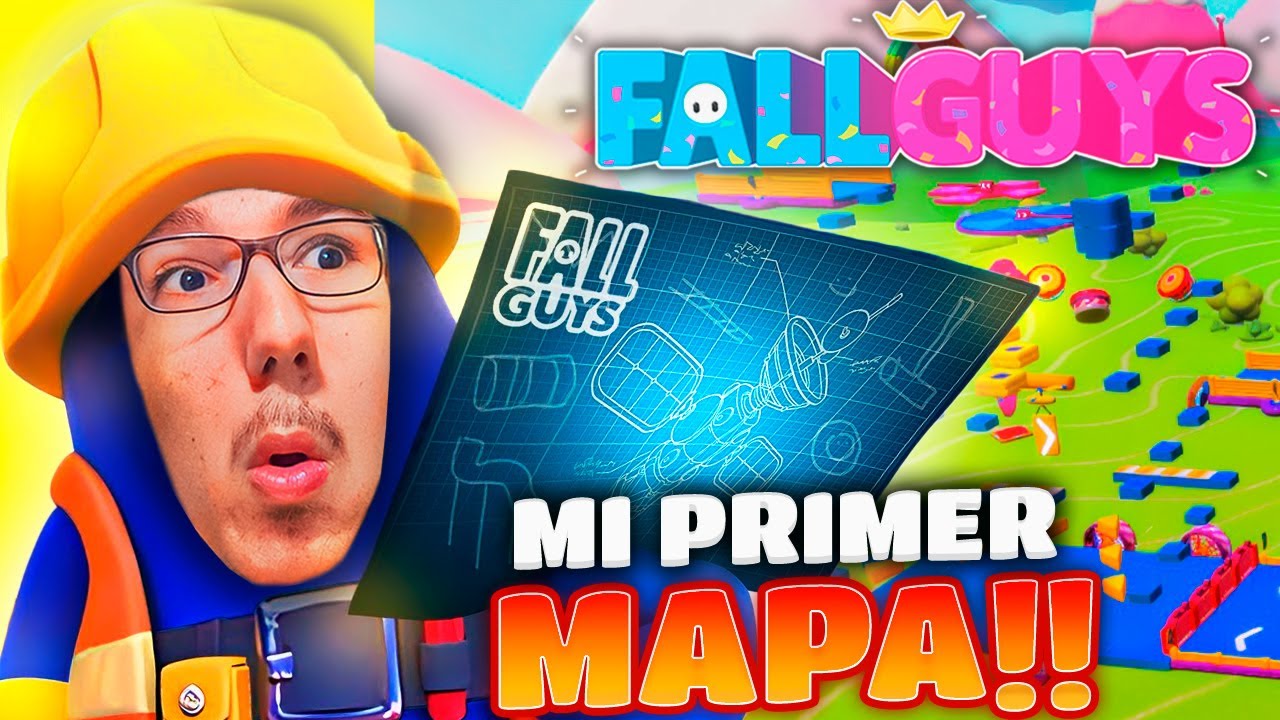 🔨HE CREADO MI PRIMER MAPA EN FALL GUYS🆕 - YouTube