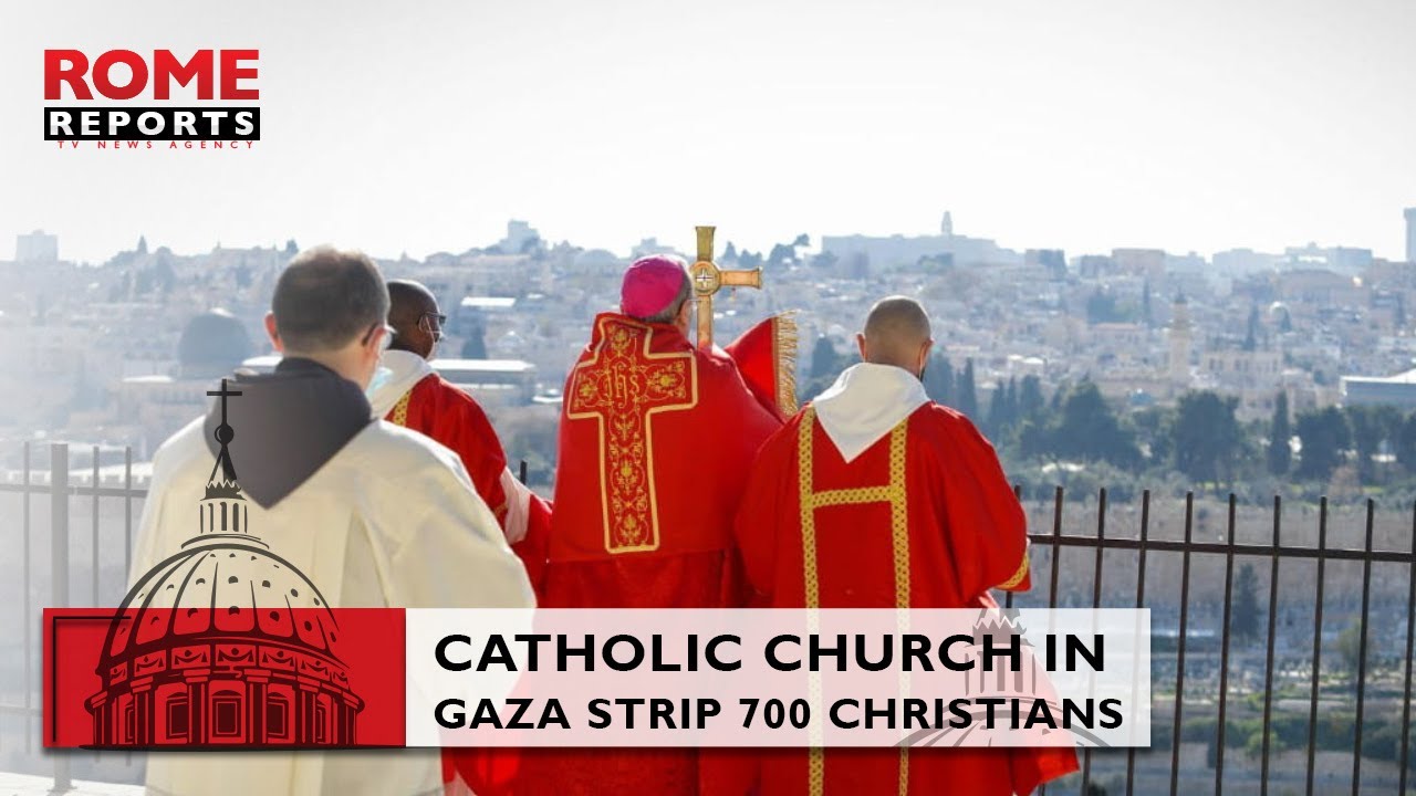 Only Catholic Church in Gaza Strip houses 700 Christians - YouTube