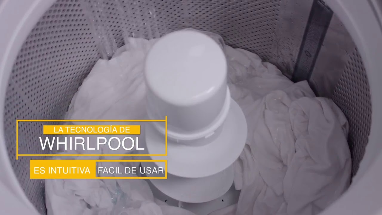 Whirlpool Lavadoras con tecnología Xpert System - YouTube