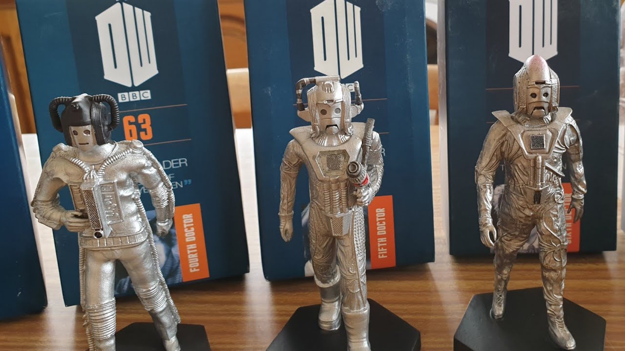 Dr Who Figurine Collection 2 Cybermen Special - YouTube