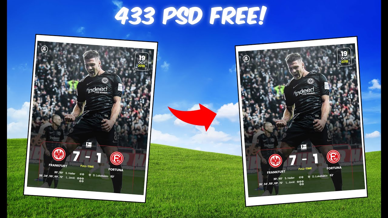 Free PSD 🔥 | 433 Design 🟡 | Tutorial (Updated F-T) - YouTube