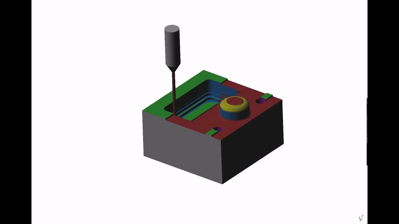 CNC CATIA MACHINING.. - YouTube