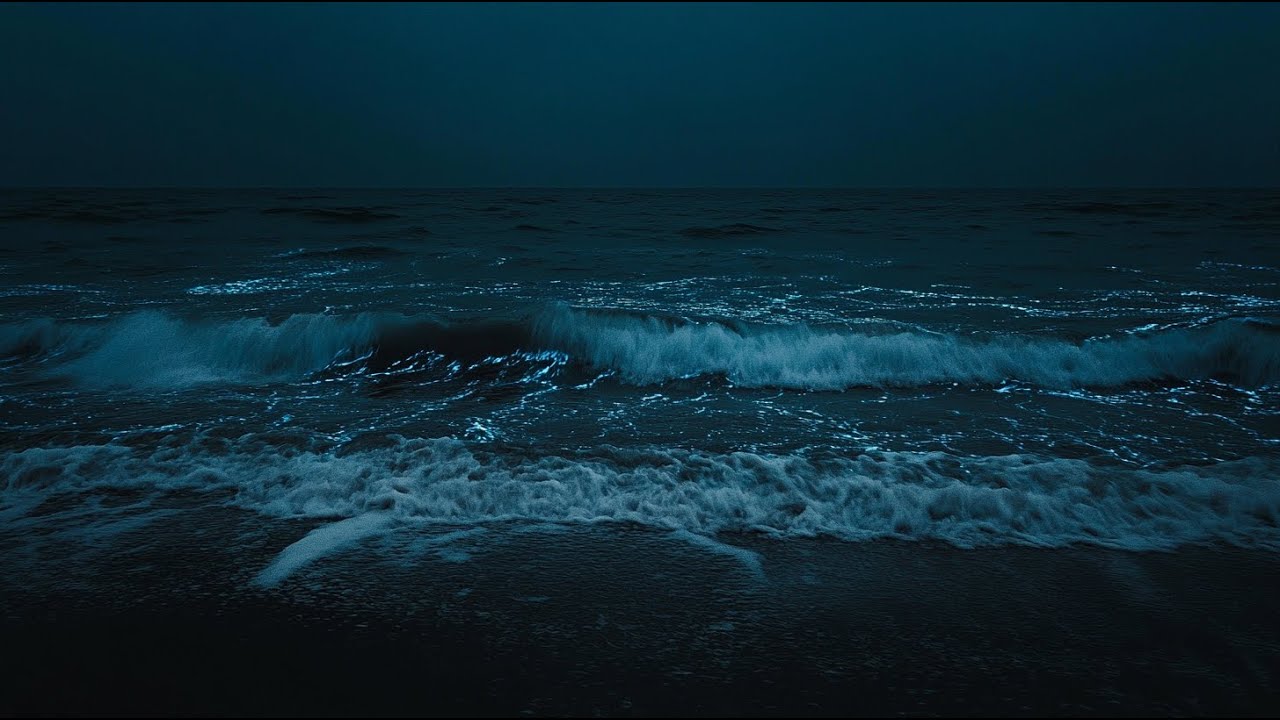 Listen to the Sound of the Ocean Waves | Freely Fall into a Deep Sleep ...