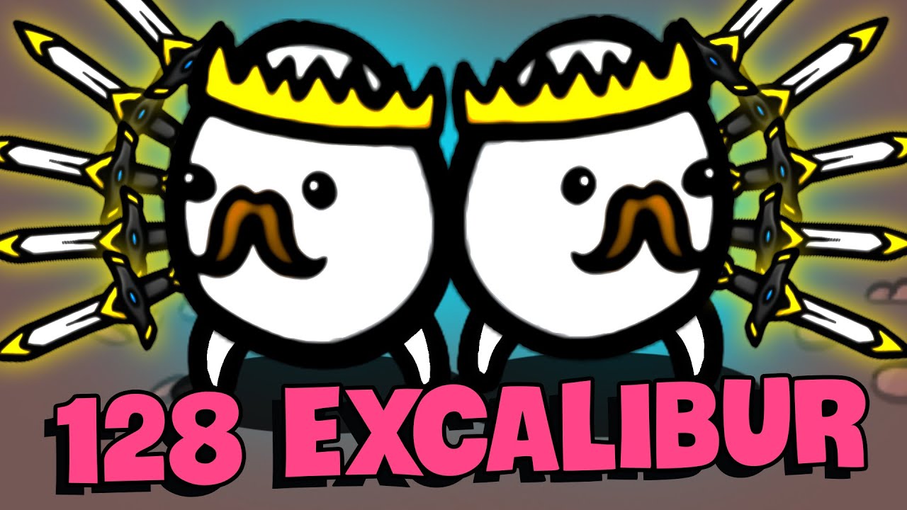 (Brotato) -10.000 Armor với 128 kiếm EXCALIBUR cùng double KING - YouTube