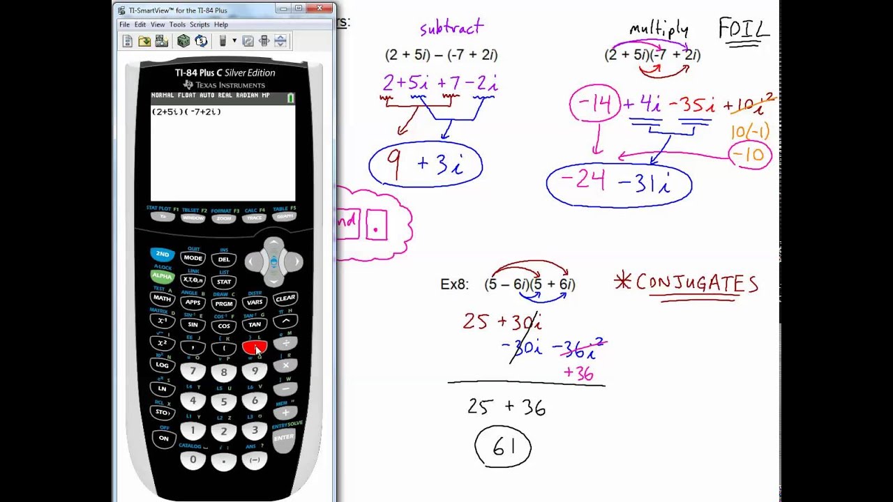 Complex Number Operations - YouTube