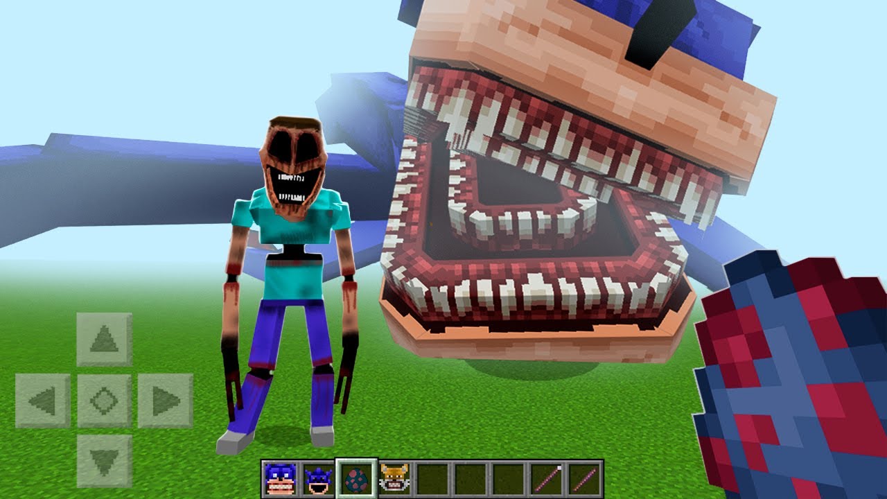 NEW Mimicer VS Shin sonic Final Form! Minecraft PE - YouTube
