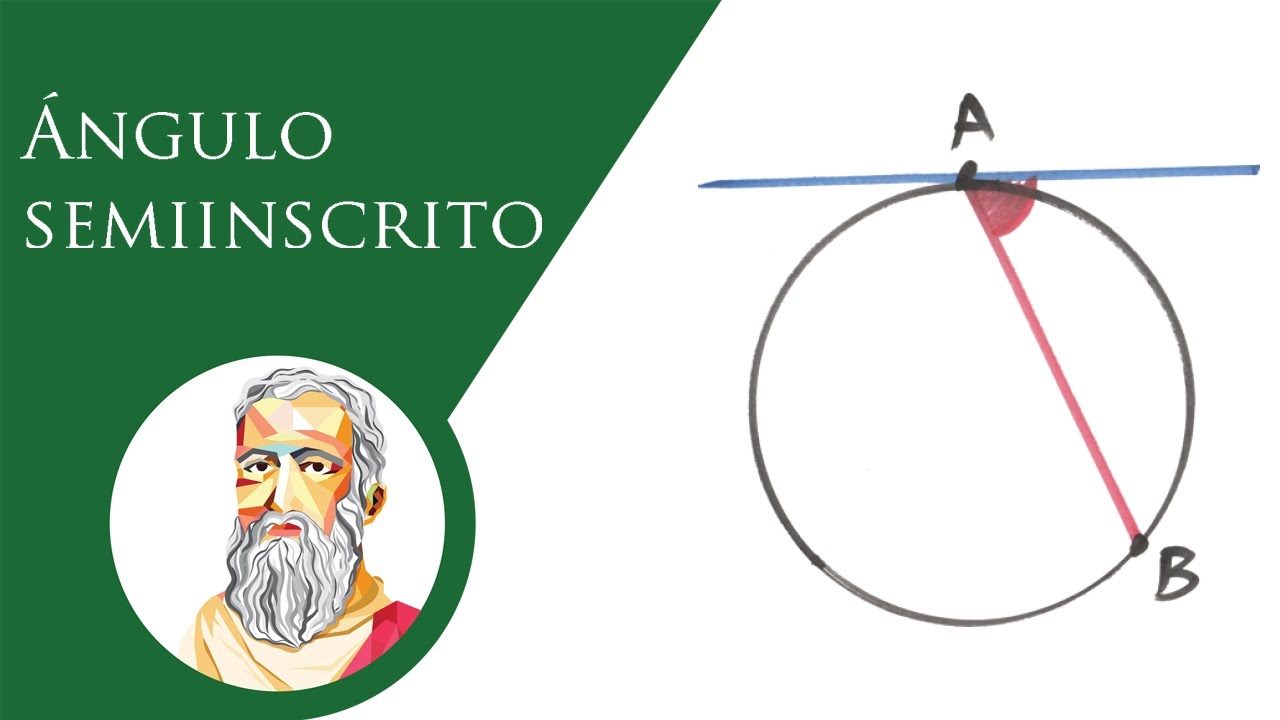 Ángulo semiinscrito | BALDOR - YouTube