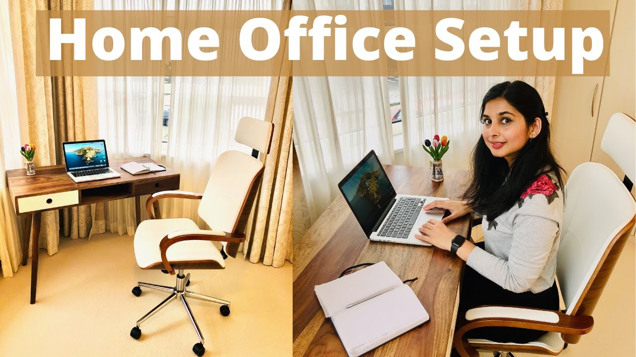 Home Office & Desk DIY Assembly | Working From Home Setup Unboxing ...