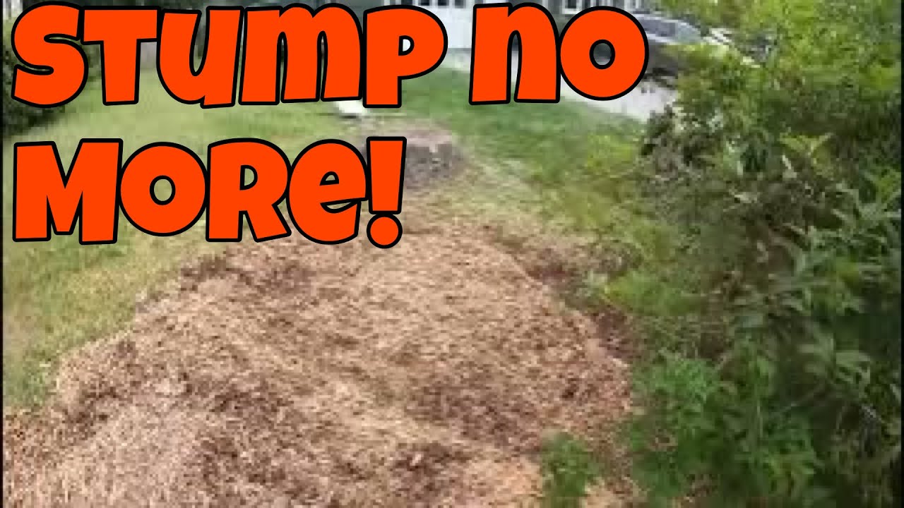 FIGURED IT OUT NOW! STUMP GRINDING - YouTube