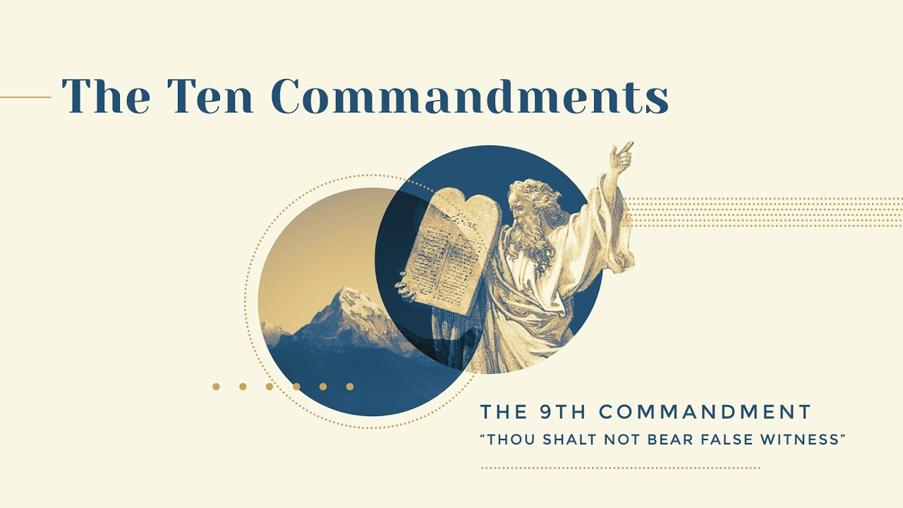 "Thou Shalt Not Bear False Witness" | The Ten Commandments - YouTube