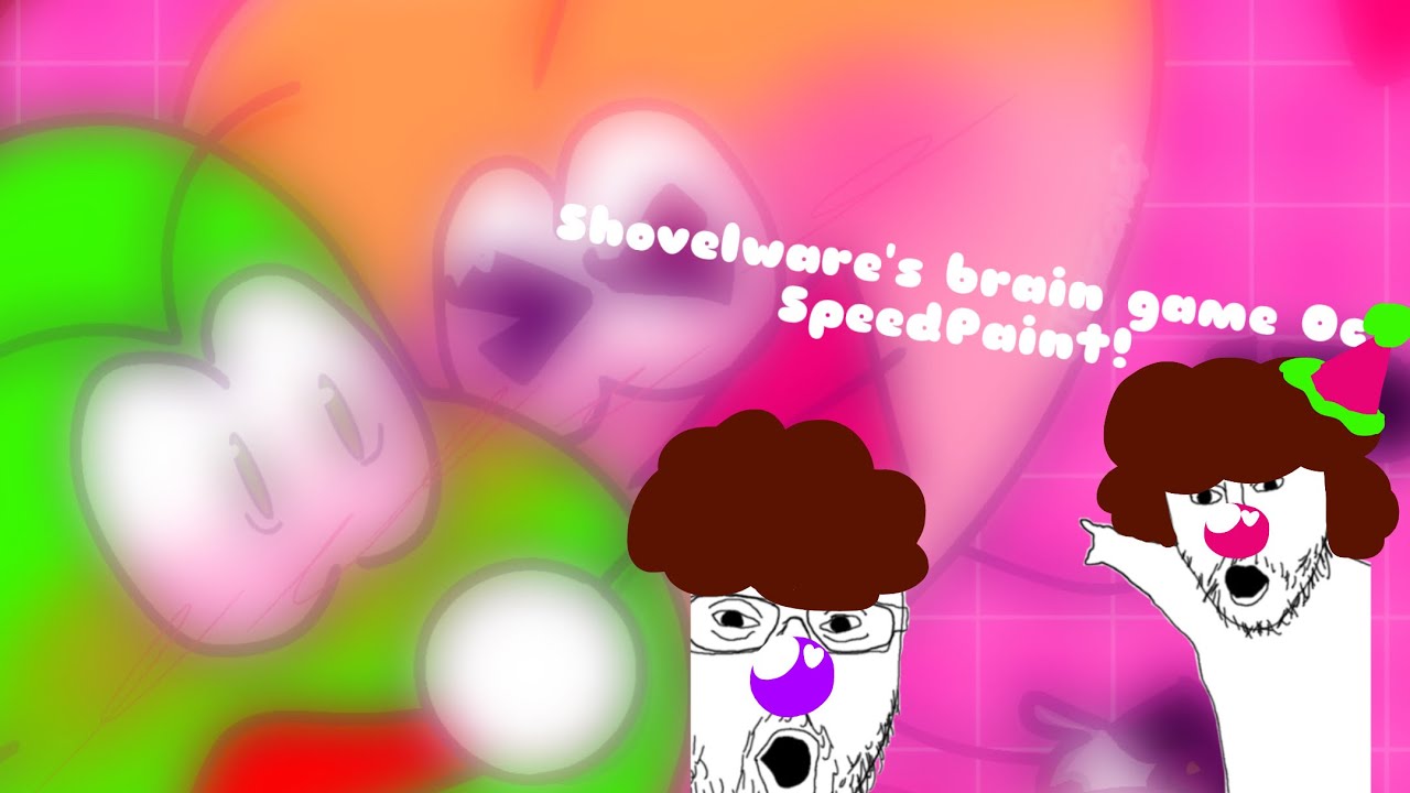 Peach x Pear 🤯|| Shovelwares Brain Game || SpeedPaint - YouTube