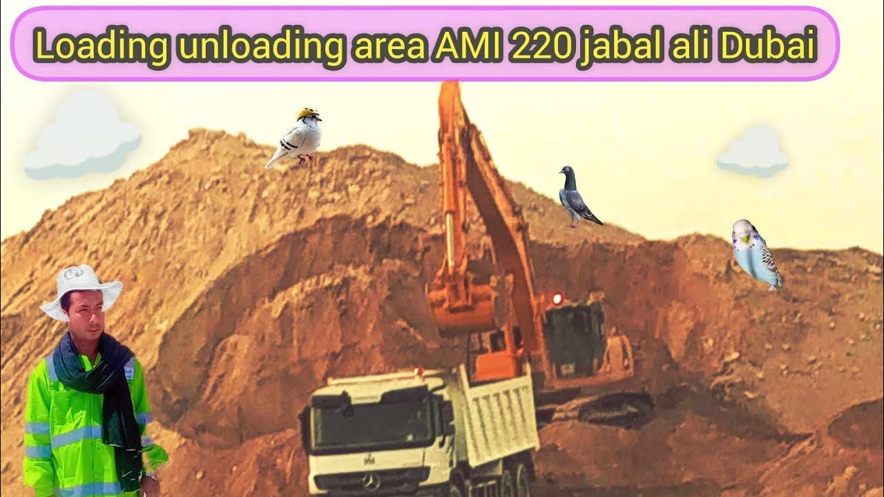 Loading unloading area AMI 220 jabal ali Dubai near cargo airport ...