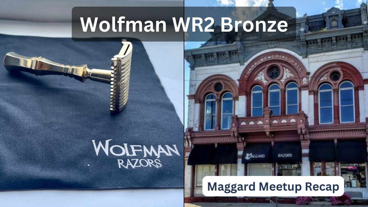 Wolfman Razors WR2 1.25 Bronze, Maggard Meetup 2023 Recap - YouTube
