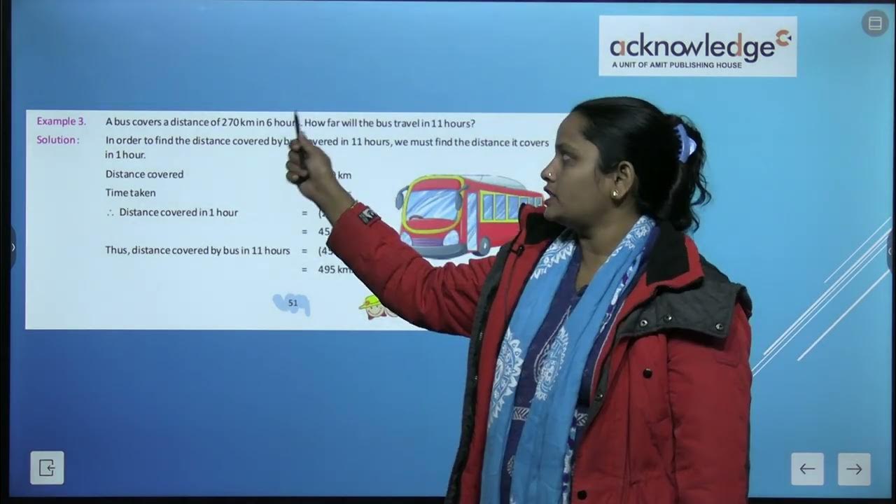 ACKNOWLEDGE JOYFULL MATHEMATICS CLASS 5 CHAPTER 7 UNITARY METHOD - YouTube