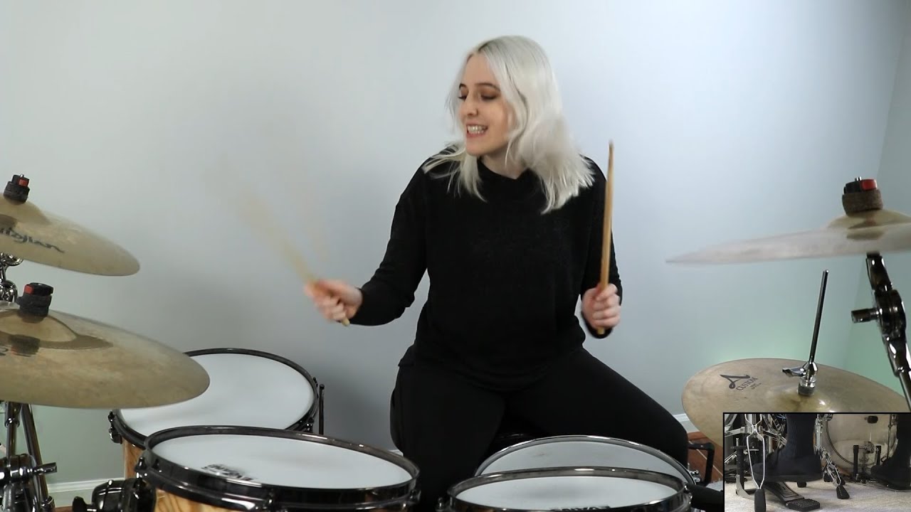 Foo Fighters - Big Me - Drum Cover + Sheet Music / Transcription - YouTube