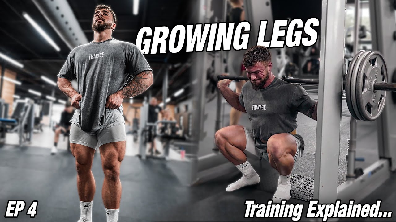 HOW I GROW MY LEGS | 10 WEEKS OUT - YouTube