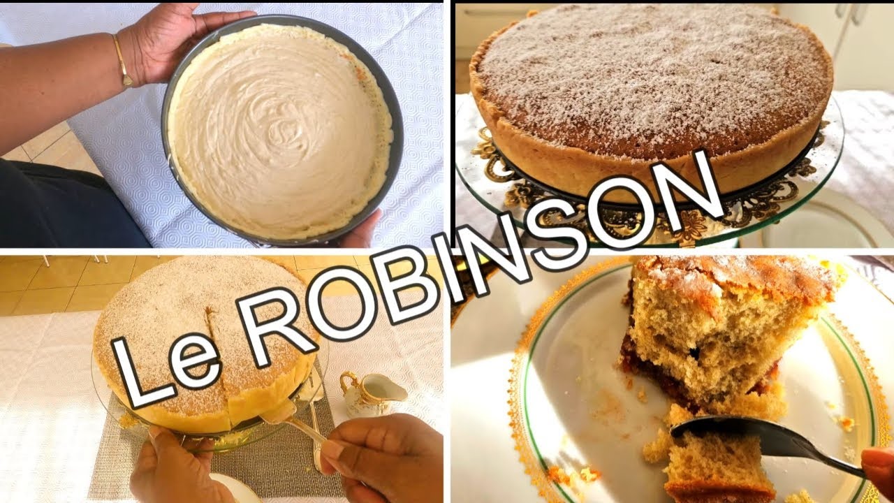 COMMENT FAIRE LE GATEAU ROBINSON OU AMOUR CACHE #food #gateaumaison ...