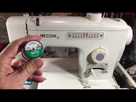 Necchi model 539 steel gear machine. Old school quality and simple to ...
