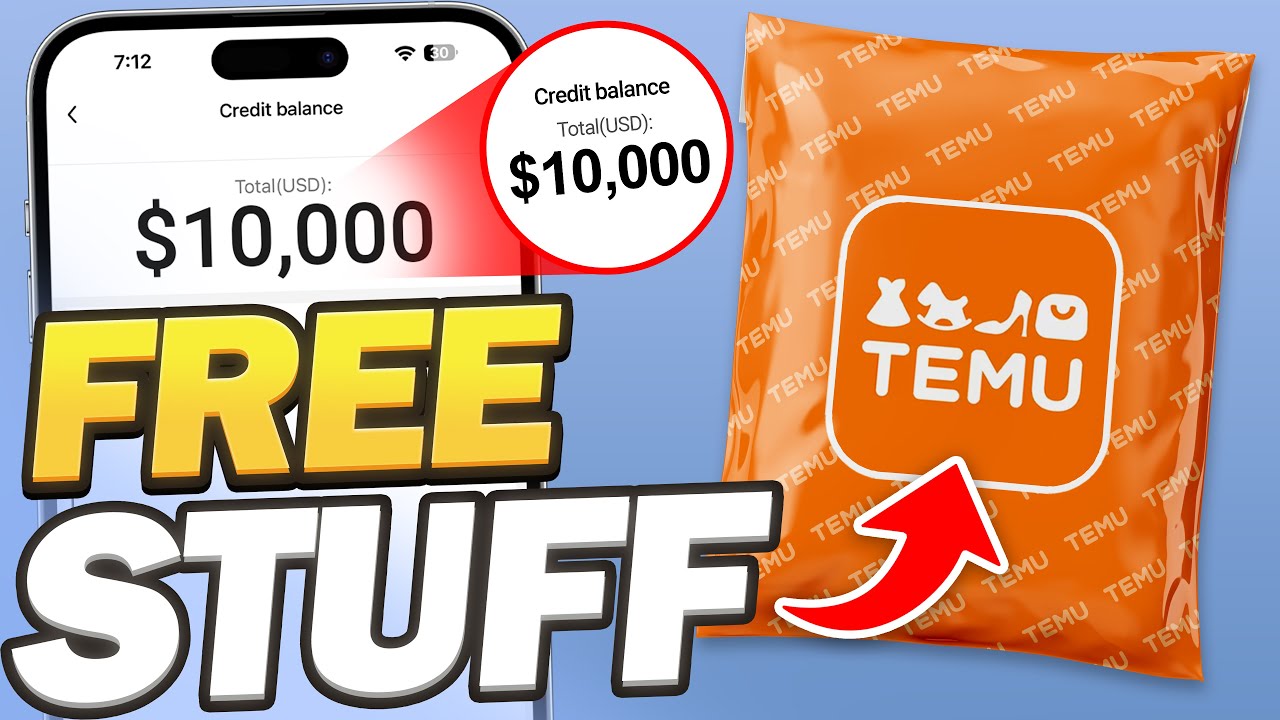 How to Get FREE Stuff on TEMU! *2024 METHOD* - YouTube