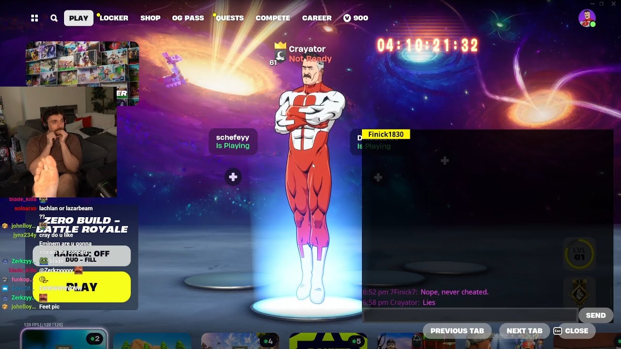 OG Fortnite | Nov 28 2023 | Crayator - YouTube