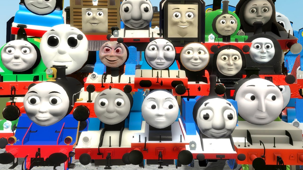 New Updater Thomas and Friends Family 1-9 in Garry's Mod - YouTube