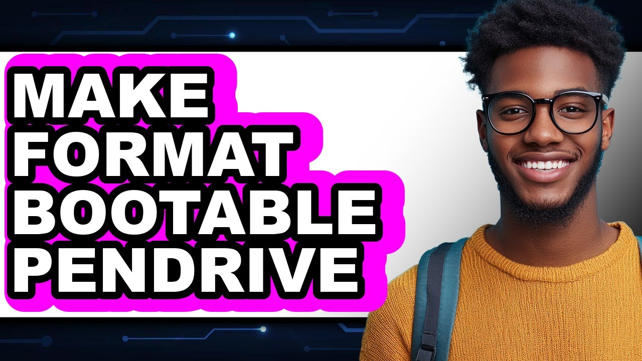 How to Make a Format Bootable Pendrive (Easy Method) - YouTube