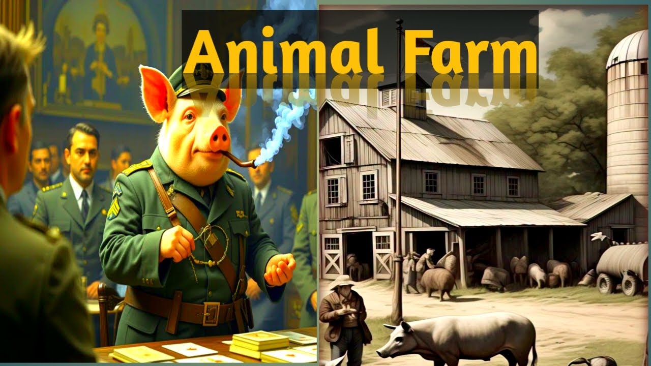 Animal Farm by George Orwell/ Allegorical story of power and oppression ...