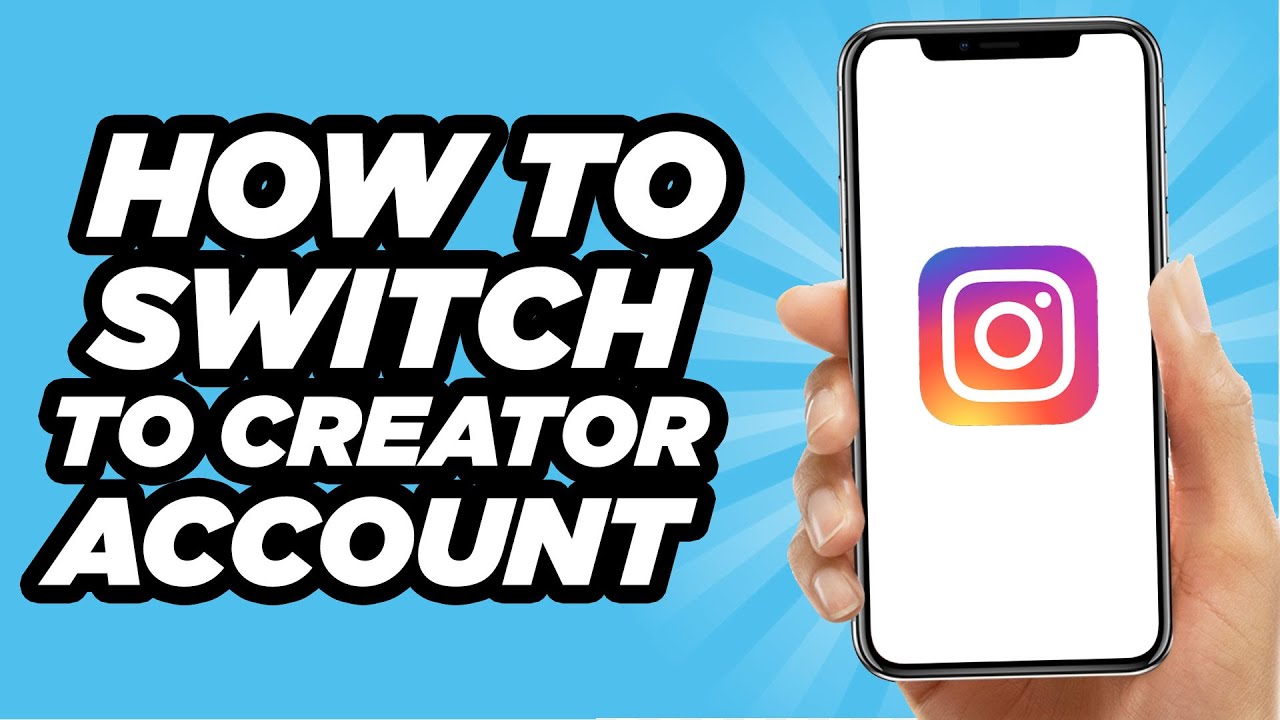 How To Switch Your Instagram To A Creator Account | Easy Tutorial (2025 ...